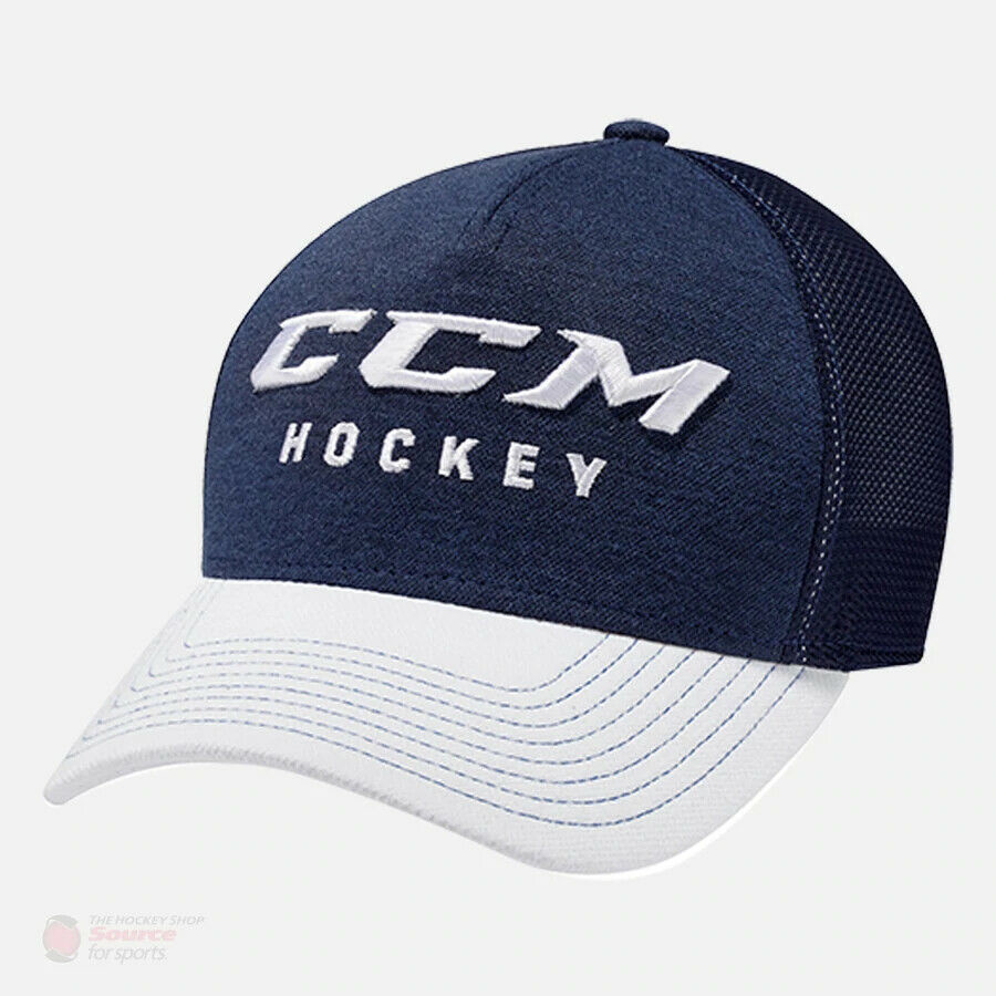 CCM Hockey True To Hockey Adjustable Snapback Icon Mesh Back Cap Hat ...