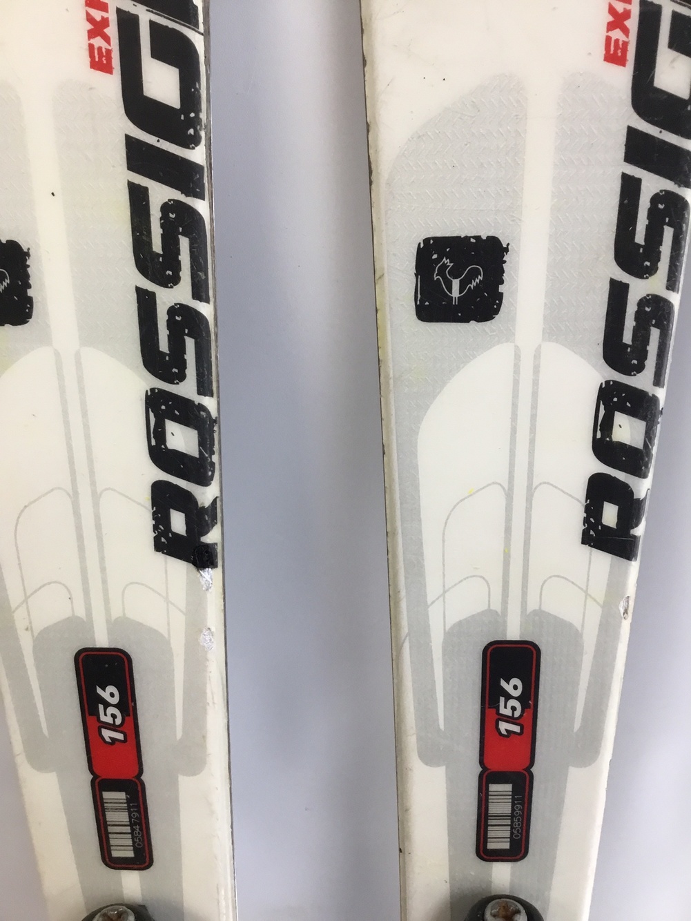 Rossignol e74R skis 156 cm with Axium 100 adjustable bindings ...