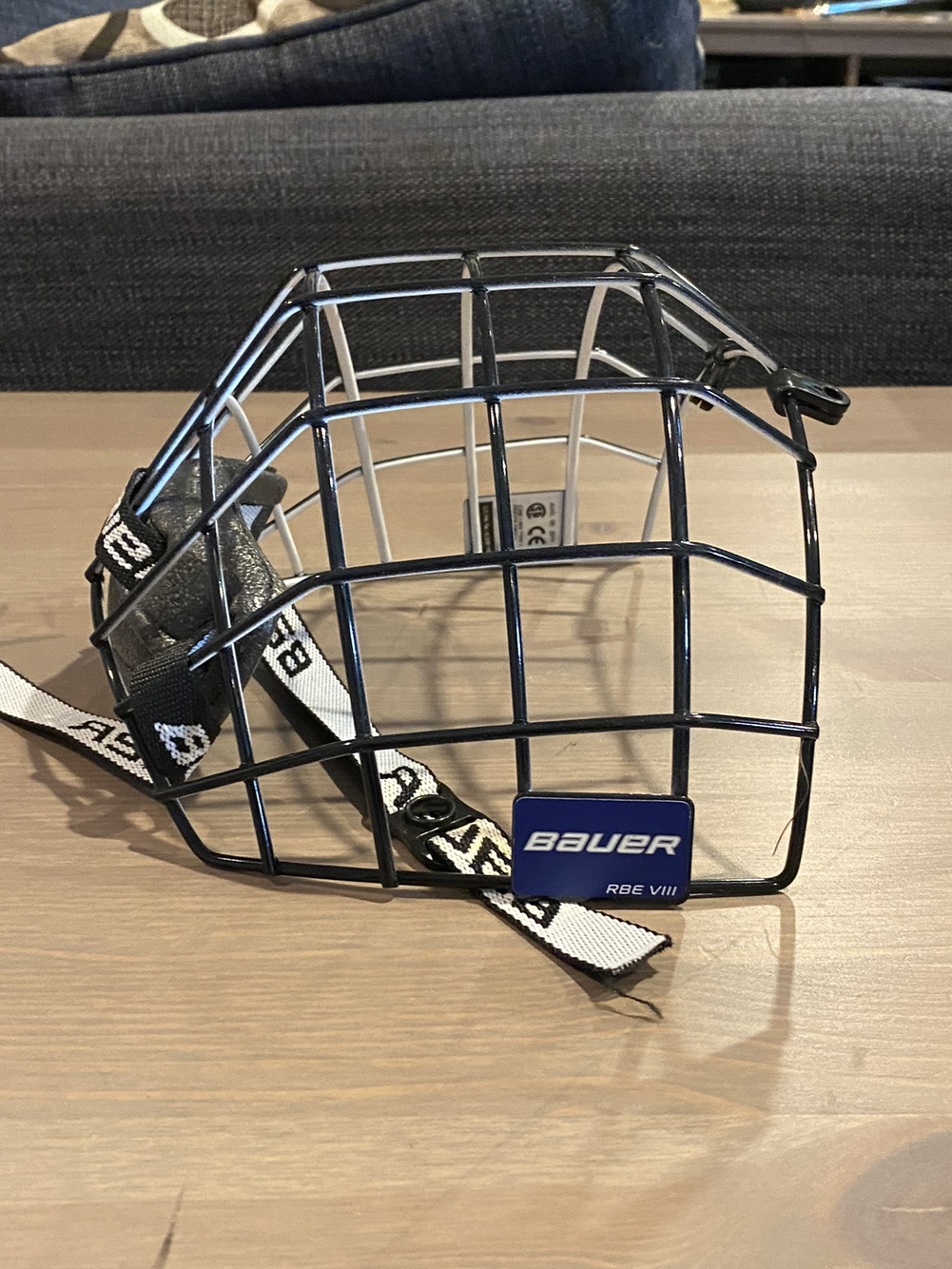 Rare New Medium Bauer RBE III Oreo Cage USA NTDP | SidelineSwap