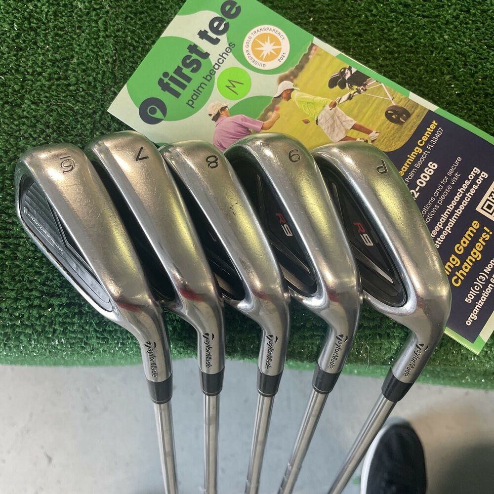 TaylorMade R9 Iron Set 6-PW Regular Steel Shafts | SidelineSwap