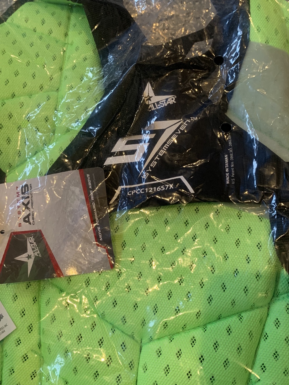 New All Star System 7 Axis Catcher's Intermediate Chest Protector ...