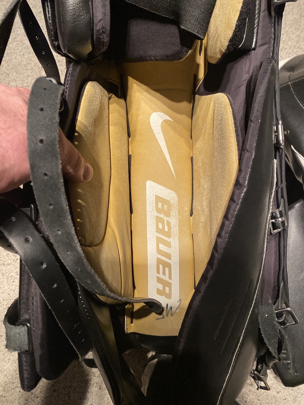 Nike Bauer Supreme One95 Pro Goalie pads | SidelineSwap