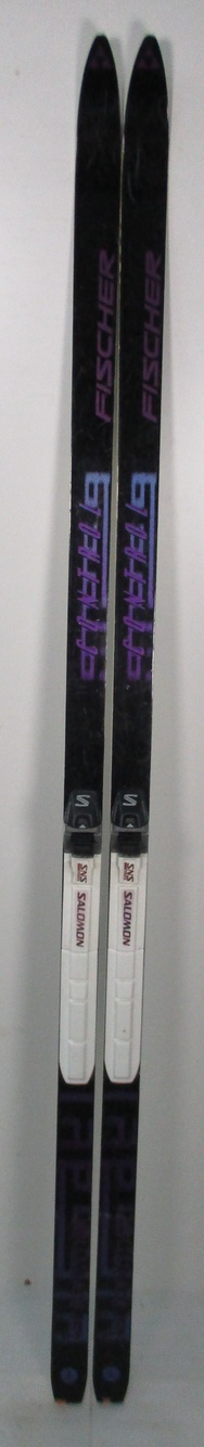 Cross Country Skis Used Fischer The Revolution 167cm With Salomon SNS ...