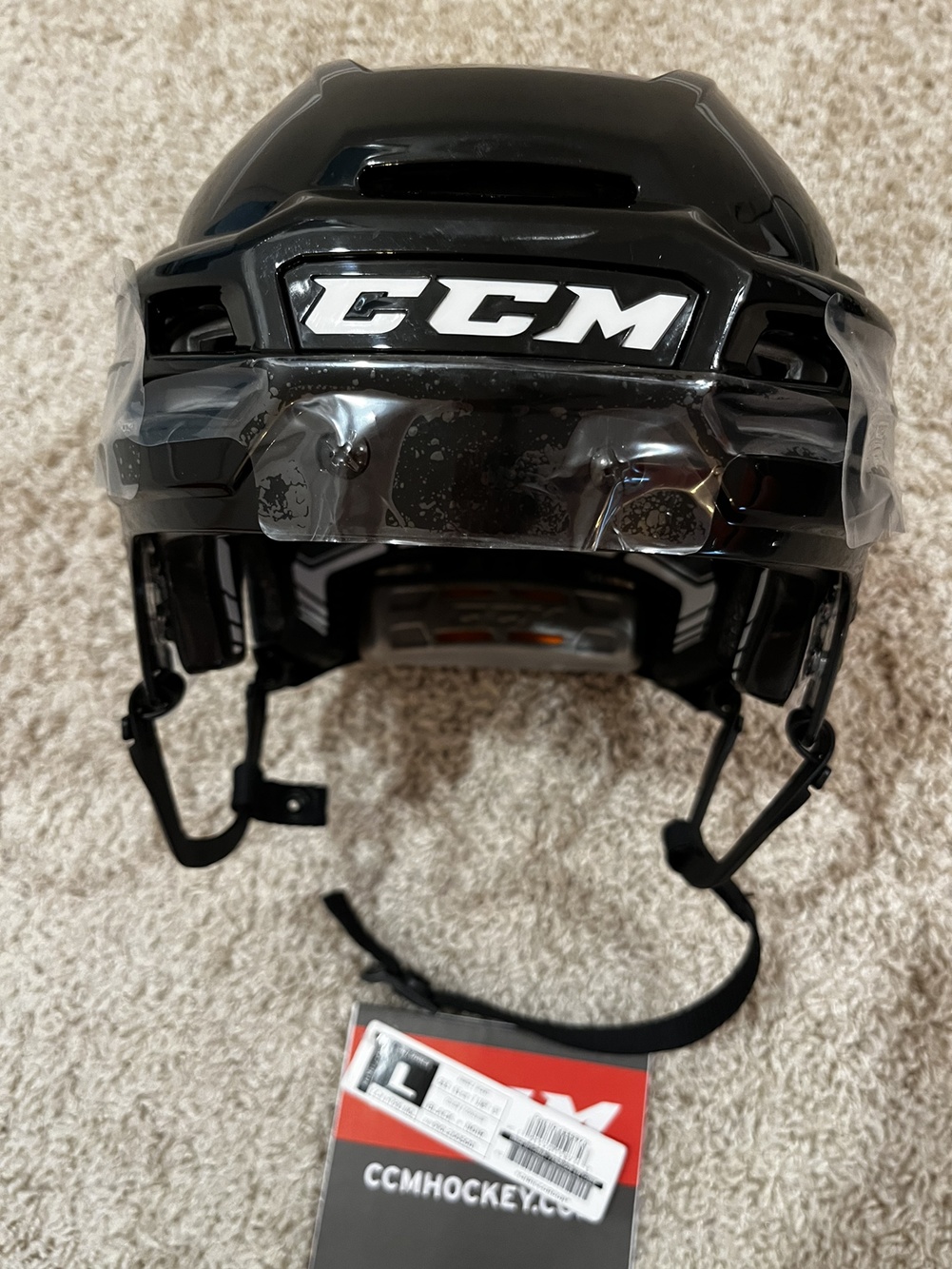 New Large CCM Pro Stock Tacks 710 Helmet | SidelineSwap