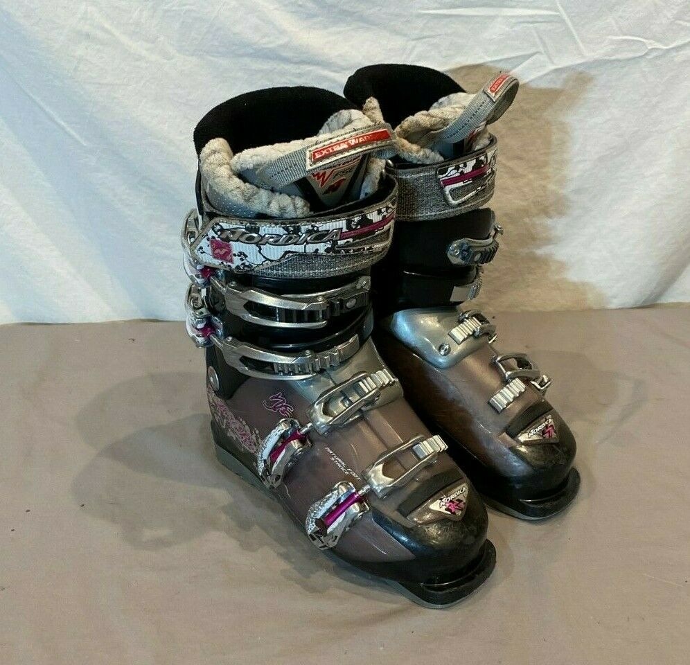 Nordica Hot Rod 80 W Womens Alpine Ski Boots Adjustable Flex/Canting ...