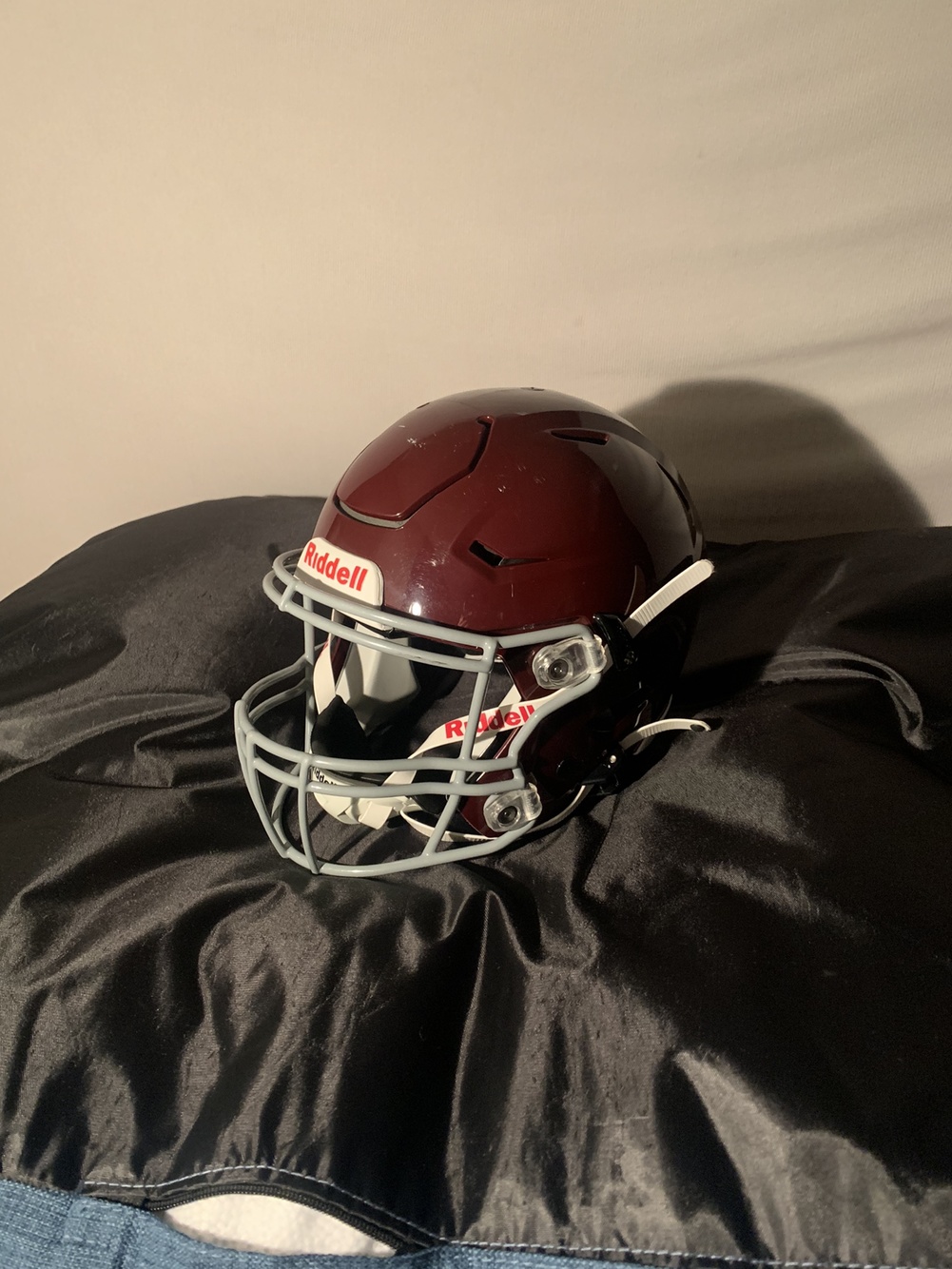 Used Medium Riddell SpeedFlex Helmet Maroon | SidelineSwap