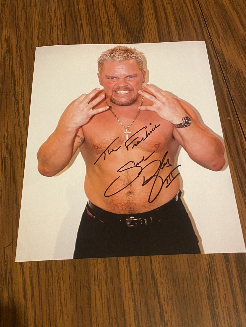 Shane Douglas Professional Wrestler Autographed Photo WWF ECW WCW ...