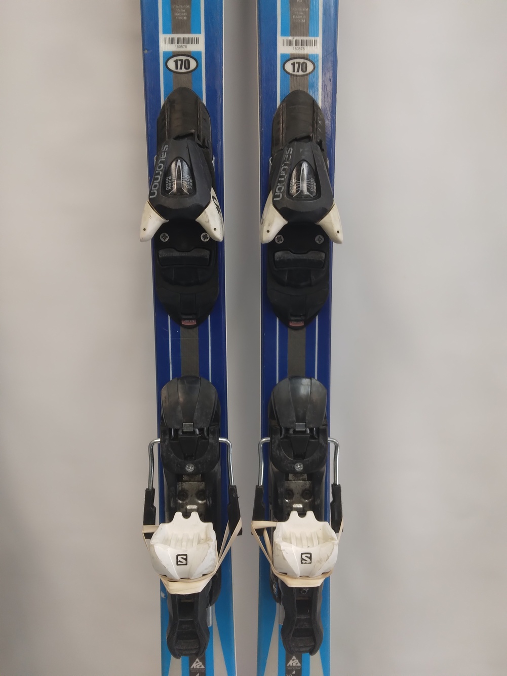 Skis 170 Used K2 Konic rx All Mountain With Bindings Max Din 10 ...