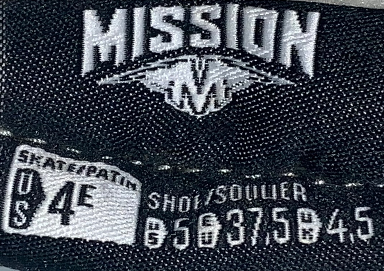 Mission Inhaler DS7 Size 4 E (5 US Men Shoe Size 6 Women) Inline Hockey ...