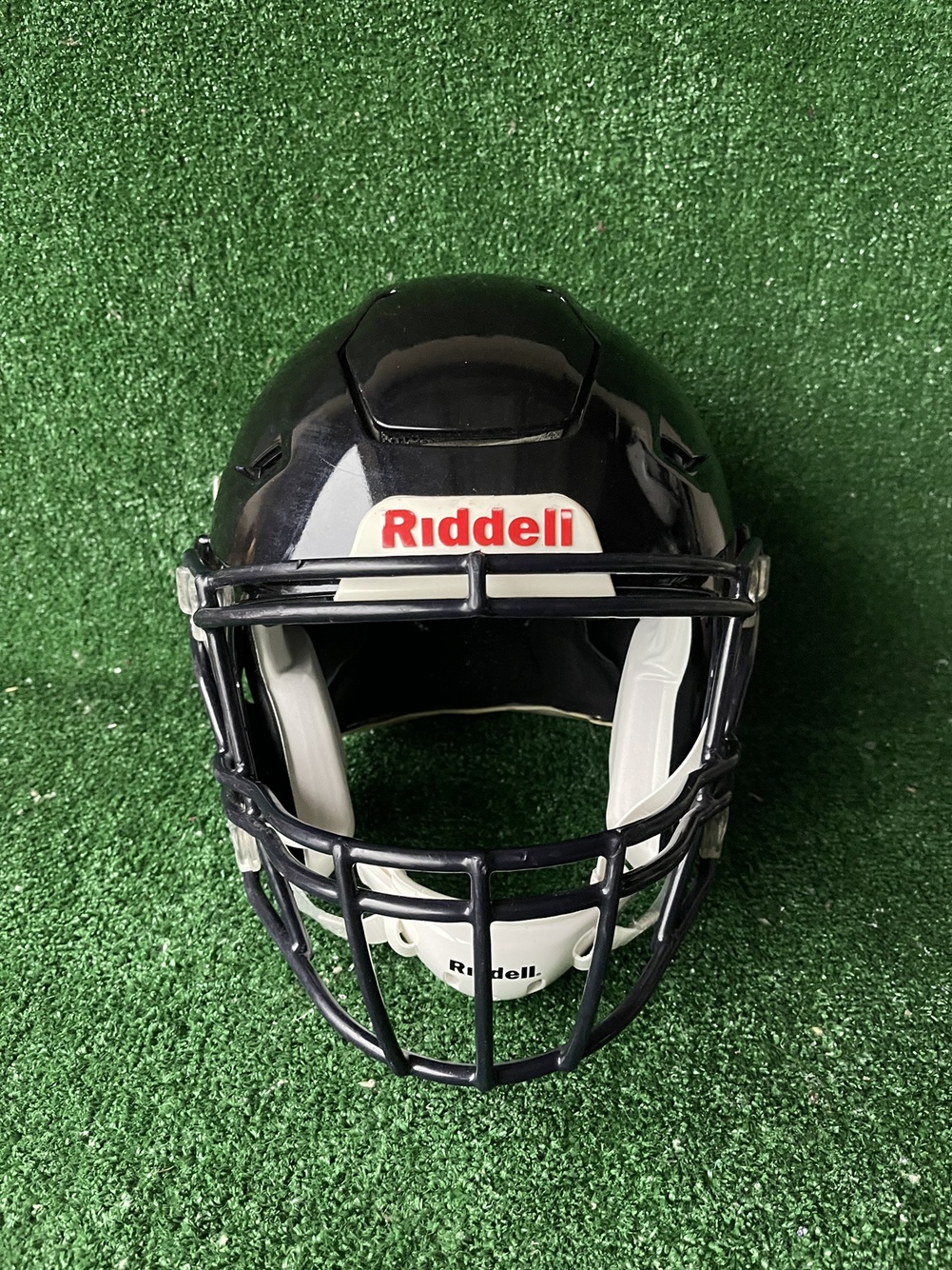 Adult Medium - Riddell Speedflex Football Helmet - Dark Navy Blue ...