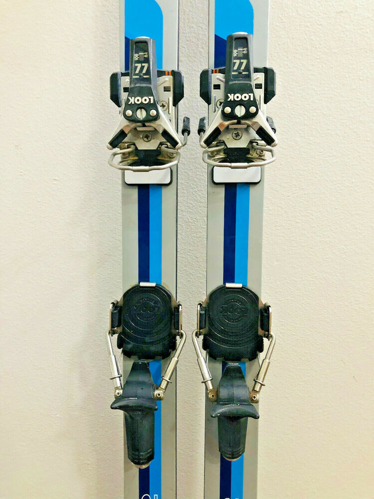 Rossignol Snowbird Mountain Vintage Downhill Skis 180 cm. Look 77 ...