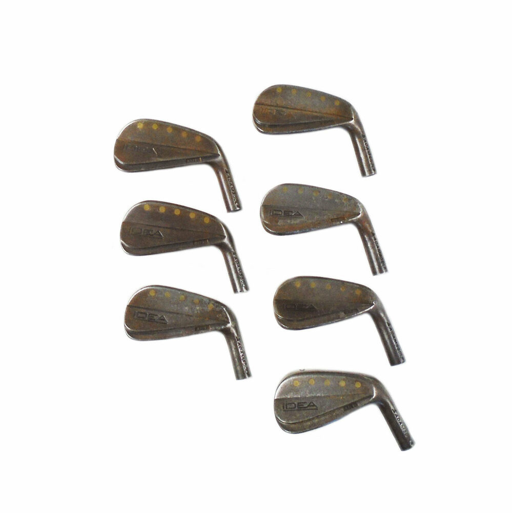 Adams Golf Idea MB2 Raw Forged 4-PW Iron Set Heads Only | SidelineSwap