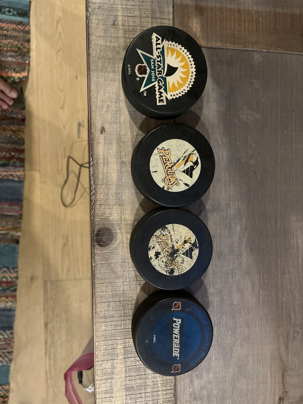 NHL/AHL Hockey Pucks | SidelineSwap