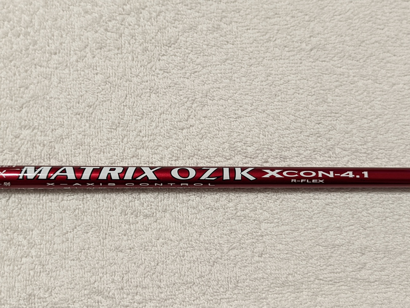 Shaft New Matrix Xcon 4.1 Regular Flex 50 Gram Driver Shaft w Tip & Grip 44" | SidelineSwap