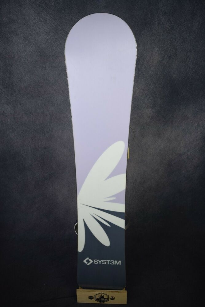 SYSTEM MANTRA SNOWBOARD SIZE 153 CM WITH SILENCE LARGE BINDINGS ...