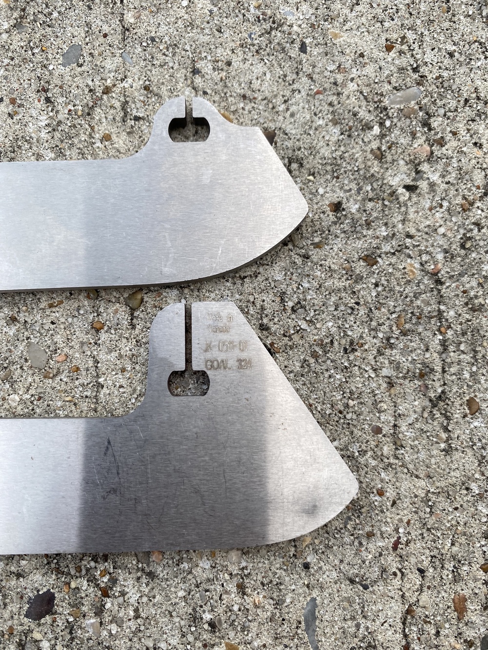 STEP Steel Reebok Goalie Stainless Steel Runners 9502 | SidelineSwap