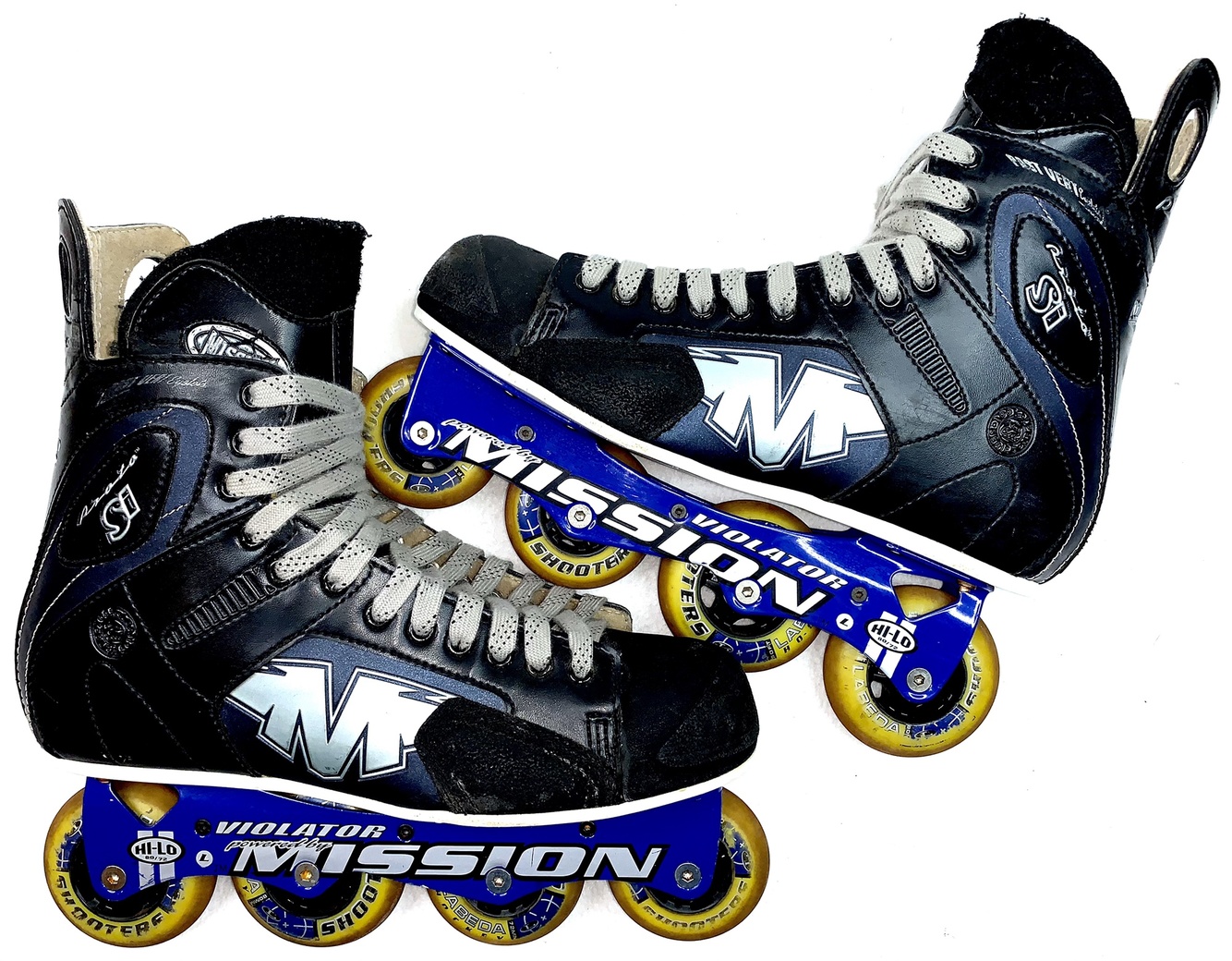 Mission Proto Si Violator Inline Hockey Roller Skates Size 12D (12 US ...
