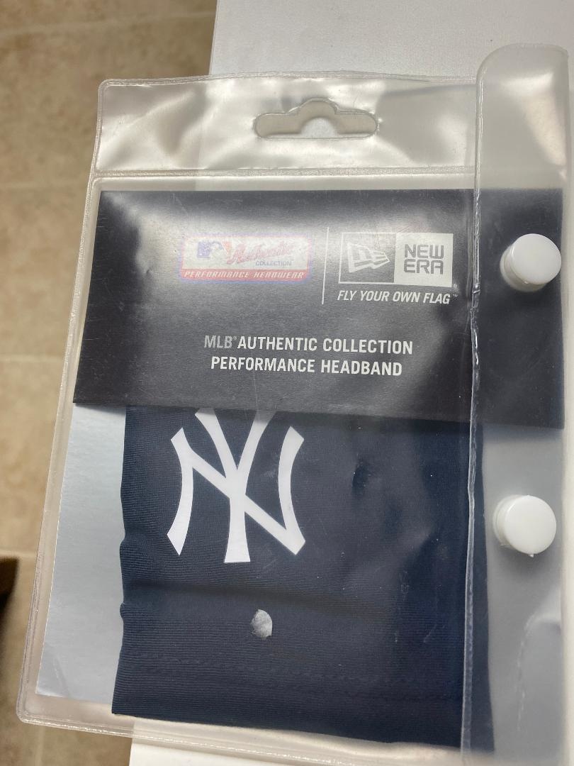New MLB Authentic Collection Performance Headband New Era New York ...