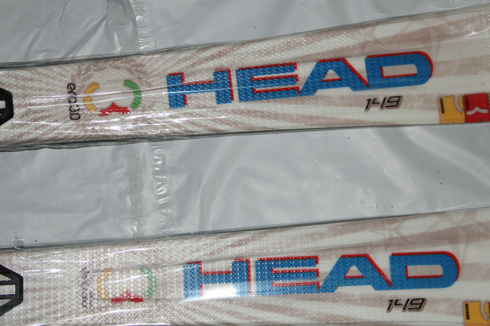NEW Head skis 149cm Head REV 70 Rocker skis + Tyrolia PR10 adjustable ...