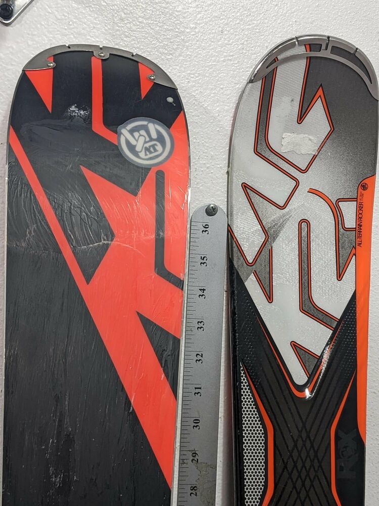 K2 AMP Rictor 82XTI AT Rocker Skis w/Marker Bindings Size 180 Cm Orange ...