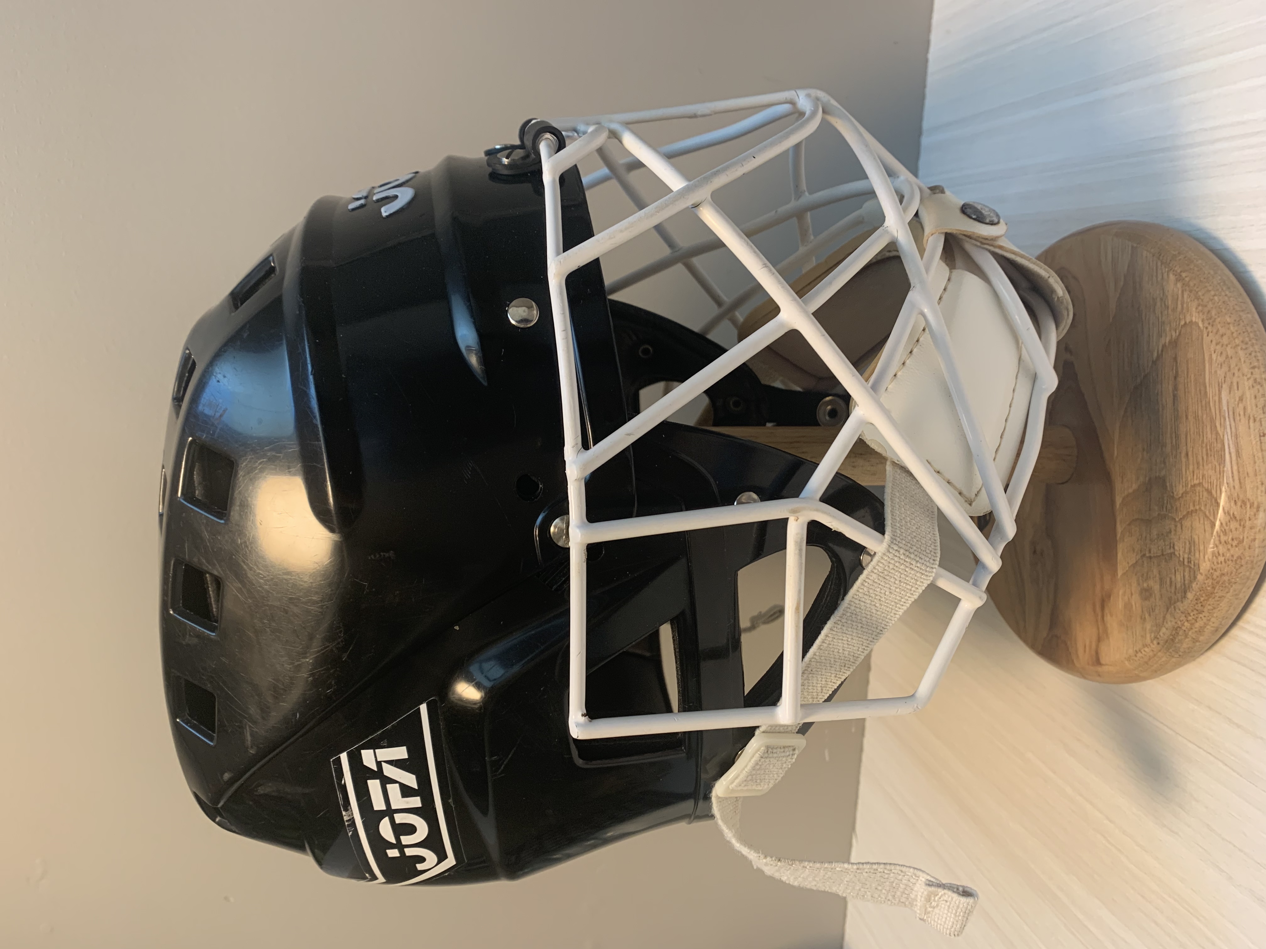 JOFA 282 Cooper HM30 Goalie Combo 1980s Vintage Hockey Mask - Black ...