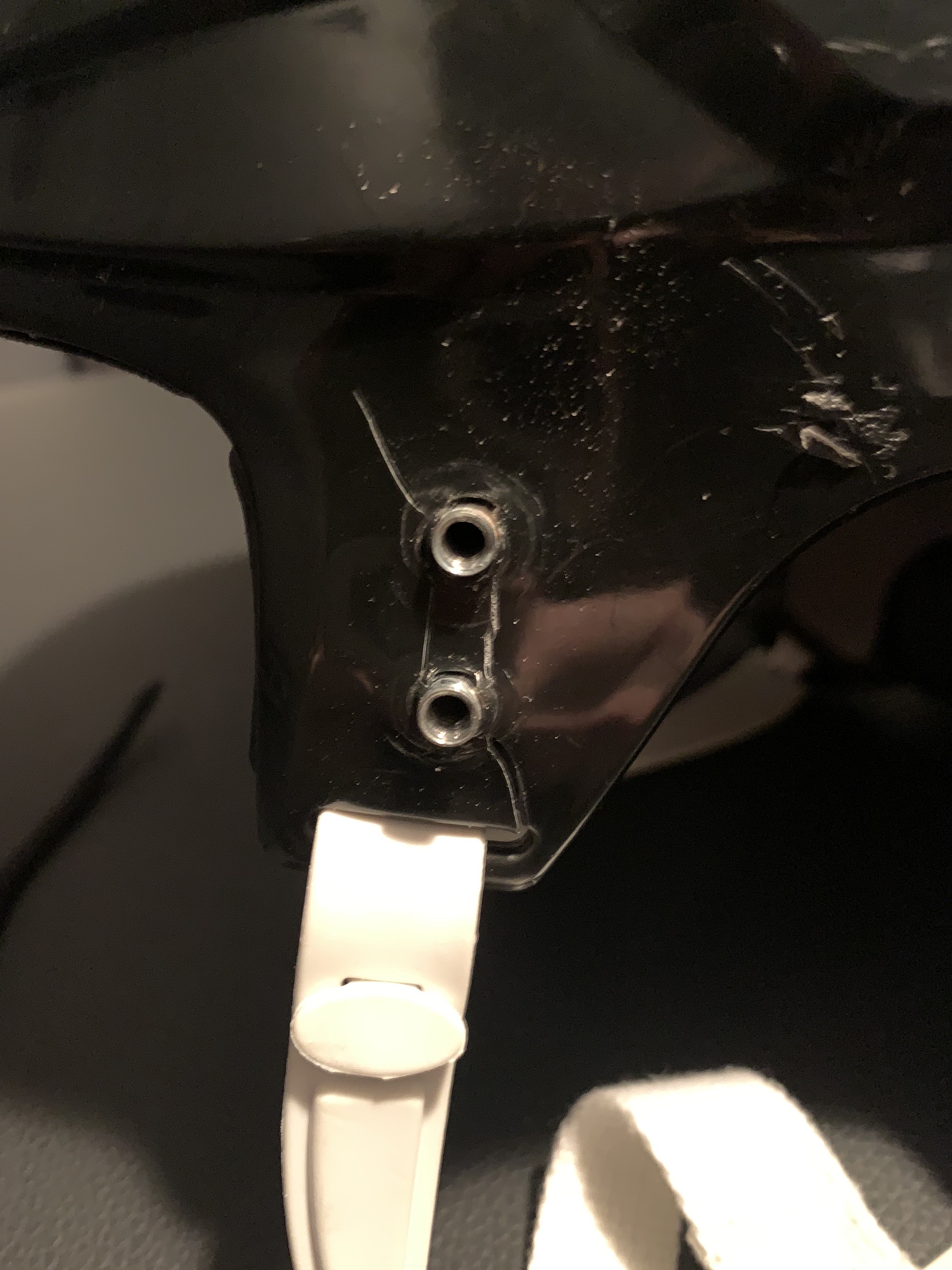 Bauer Re-Akt pro stock VVN helmet with Bauer Concept 3 shield/fishbowl ...