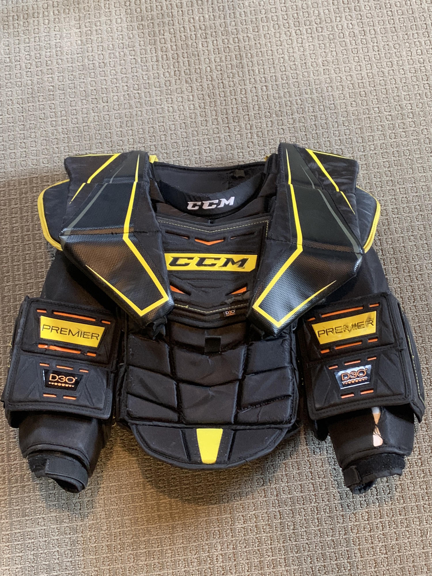 Used Small CCM Premier Pro Goalie Chest Protector | SidelineSwap