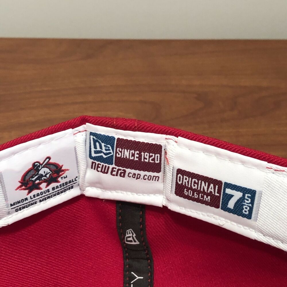 Ottawa Lynx Hat Baseball Cap Fitted 7 5/8 New Era MiLB Vintage Minors ...