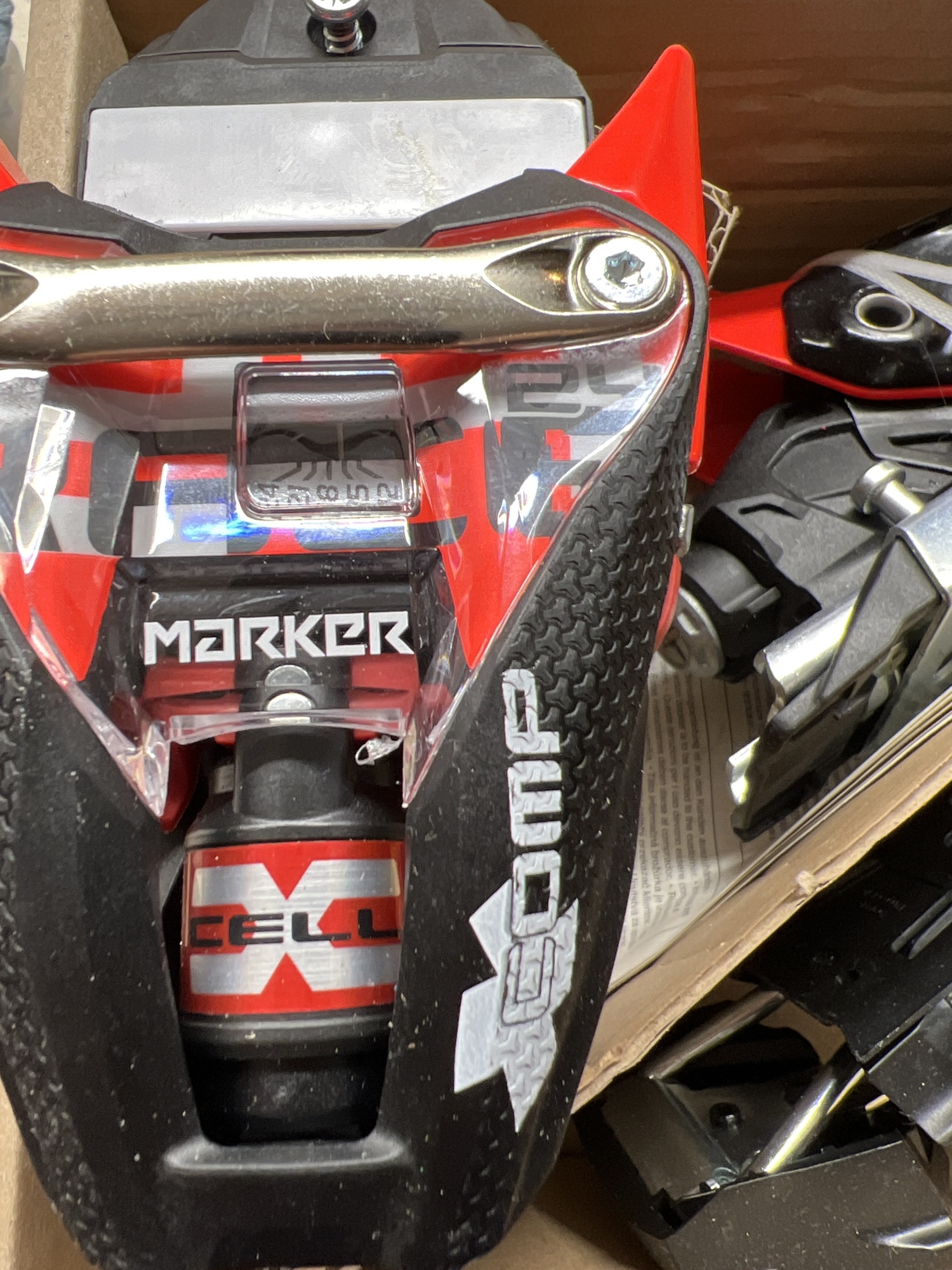 Marker xcomp bindings new in box 2022 c comp ski race racing World Cup ...