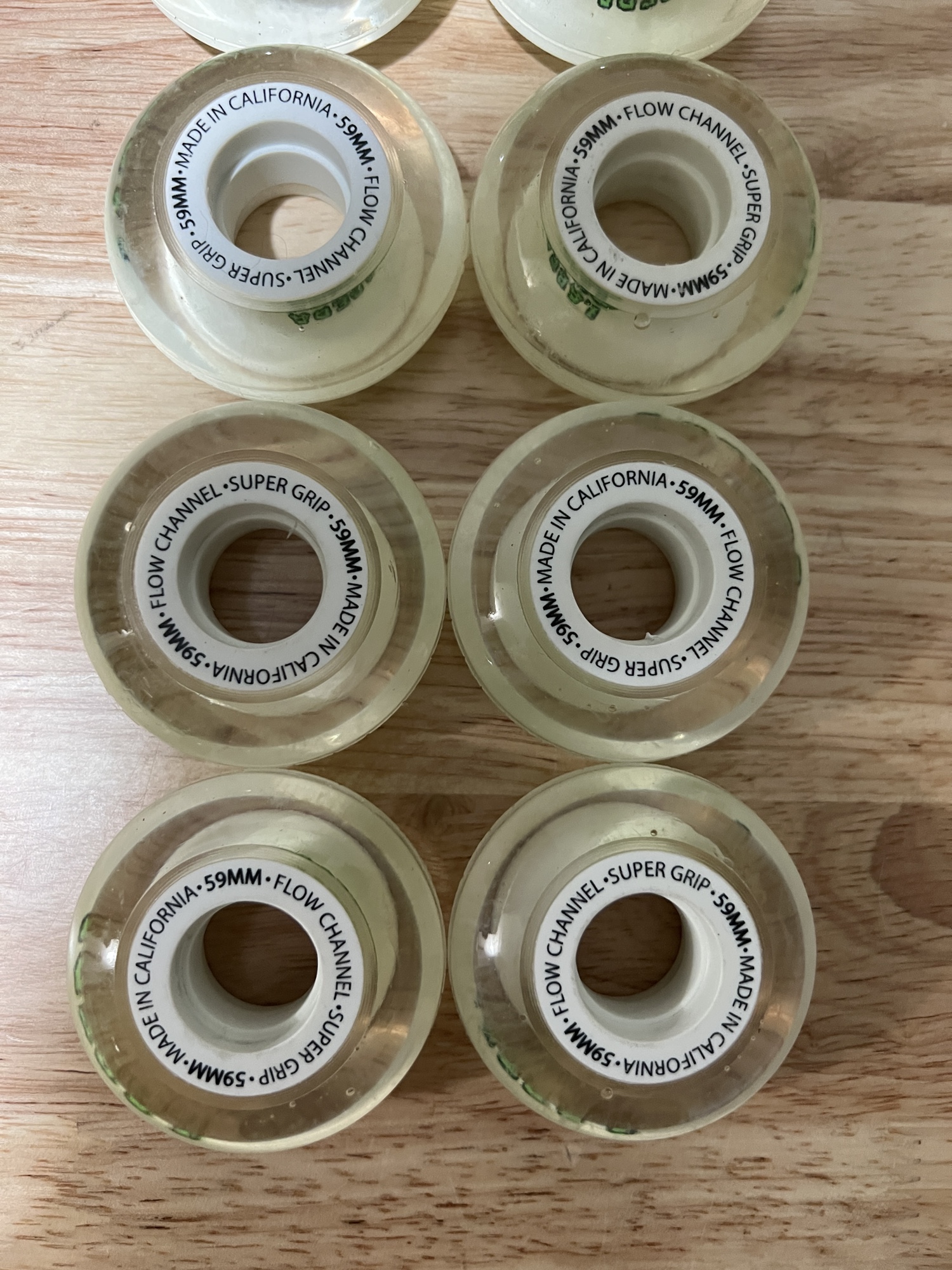 Labeda Slime Roller Hockey Goalie Wheels 59mm Set of 10 | SidelineSwap