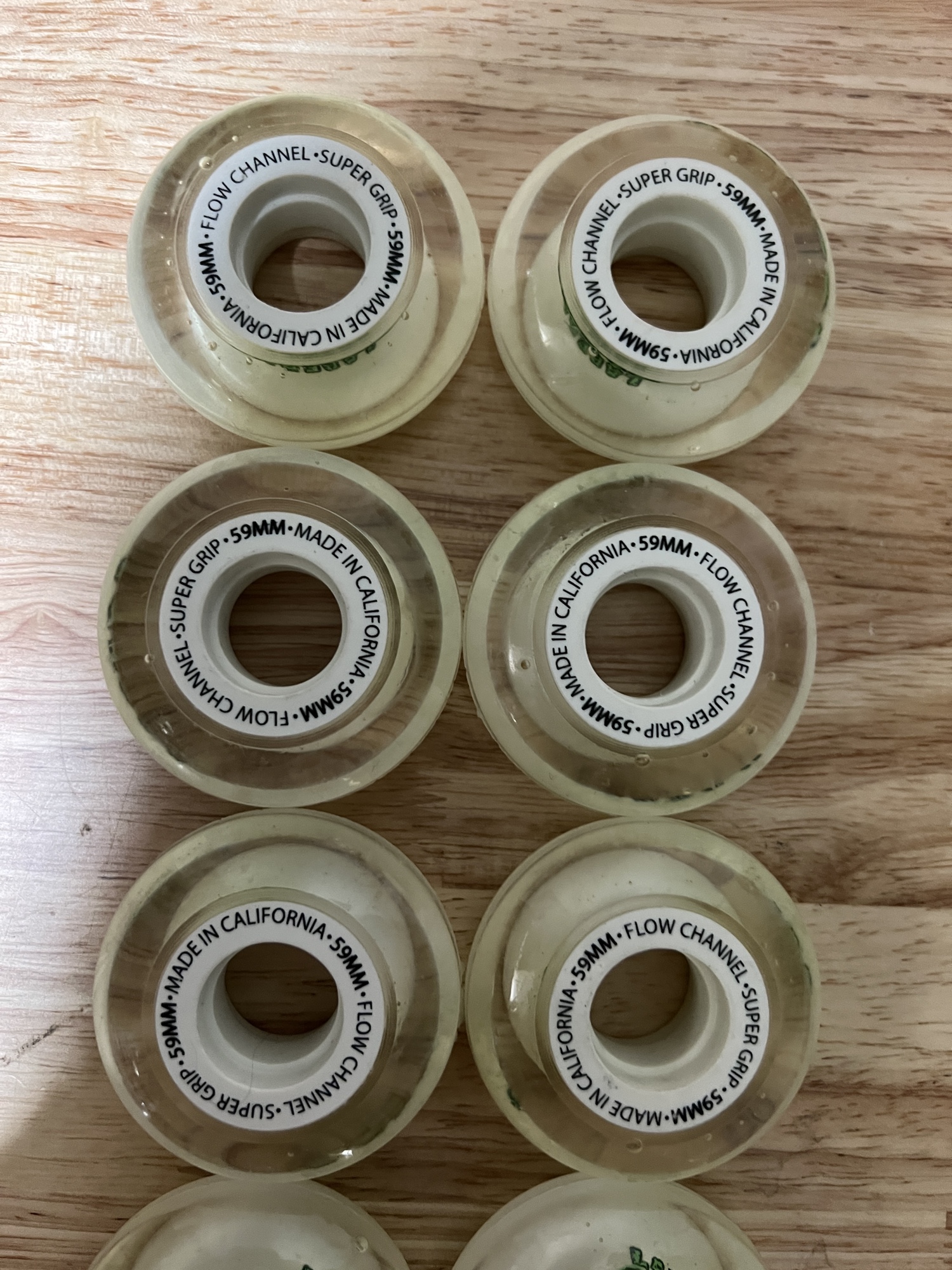 Labeda Slime Roller Hockey Goalie Wheels 59mm Set of 10 | SidelineSwap