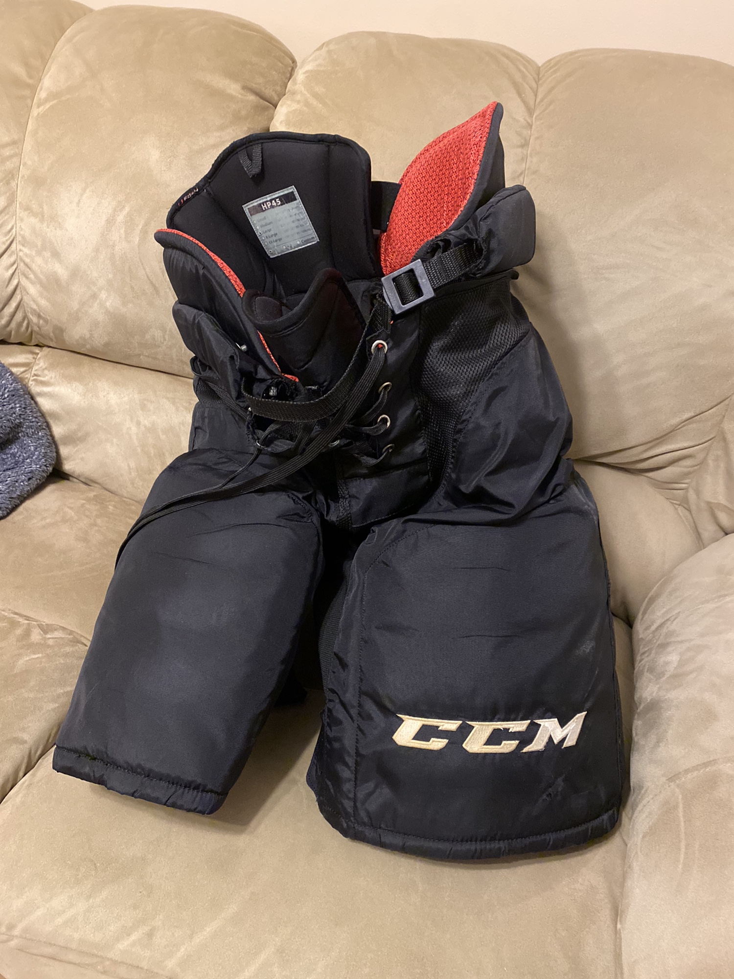 CCM PRO STOCK hp45 Pants - Large +1 | SidelineSwap