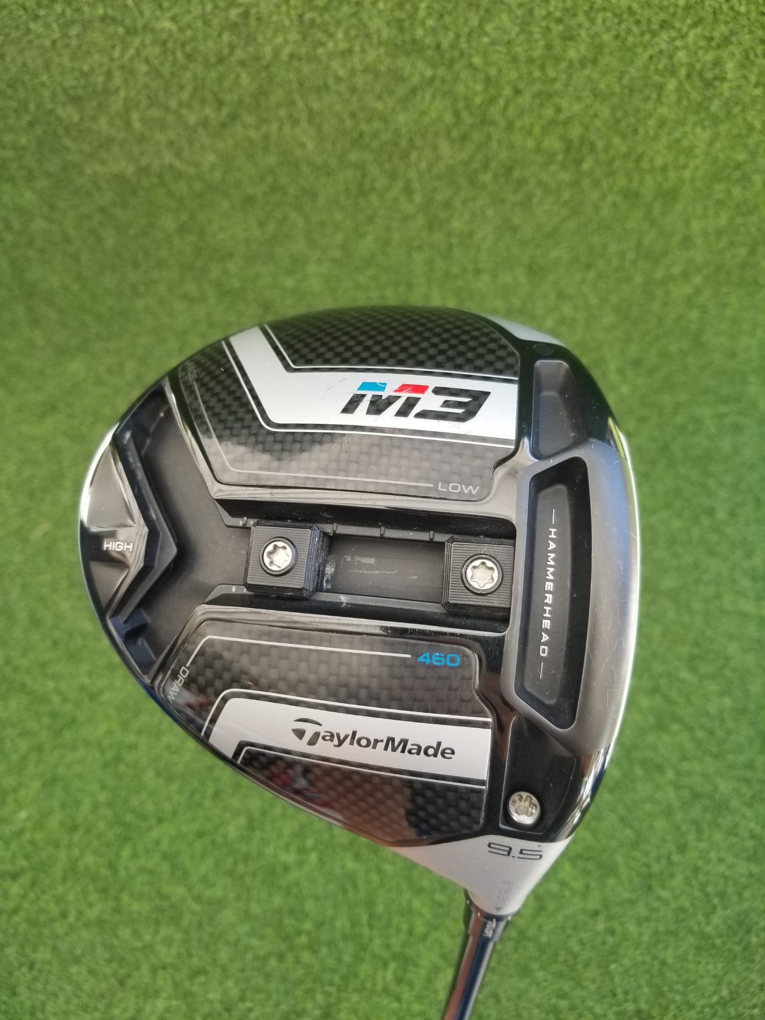 TaylorMade M3 460 9.5º Driver, RH, 45" Fujikura Atmos Stiff Graphite-Excellent! | SidelineSwap