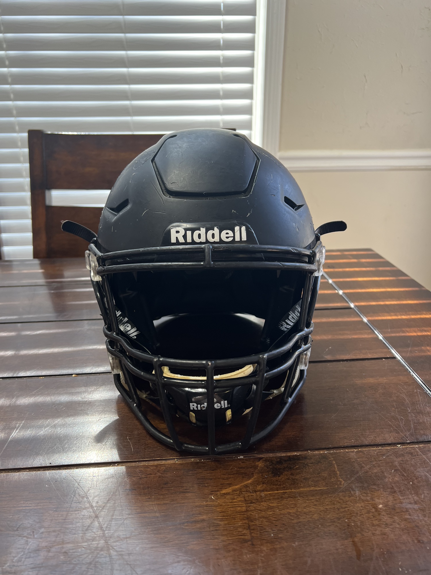 Football Helmet- Riddell SpeedFlex- Large- Matte Black | SidelineSwap