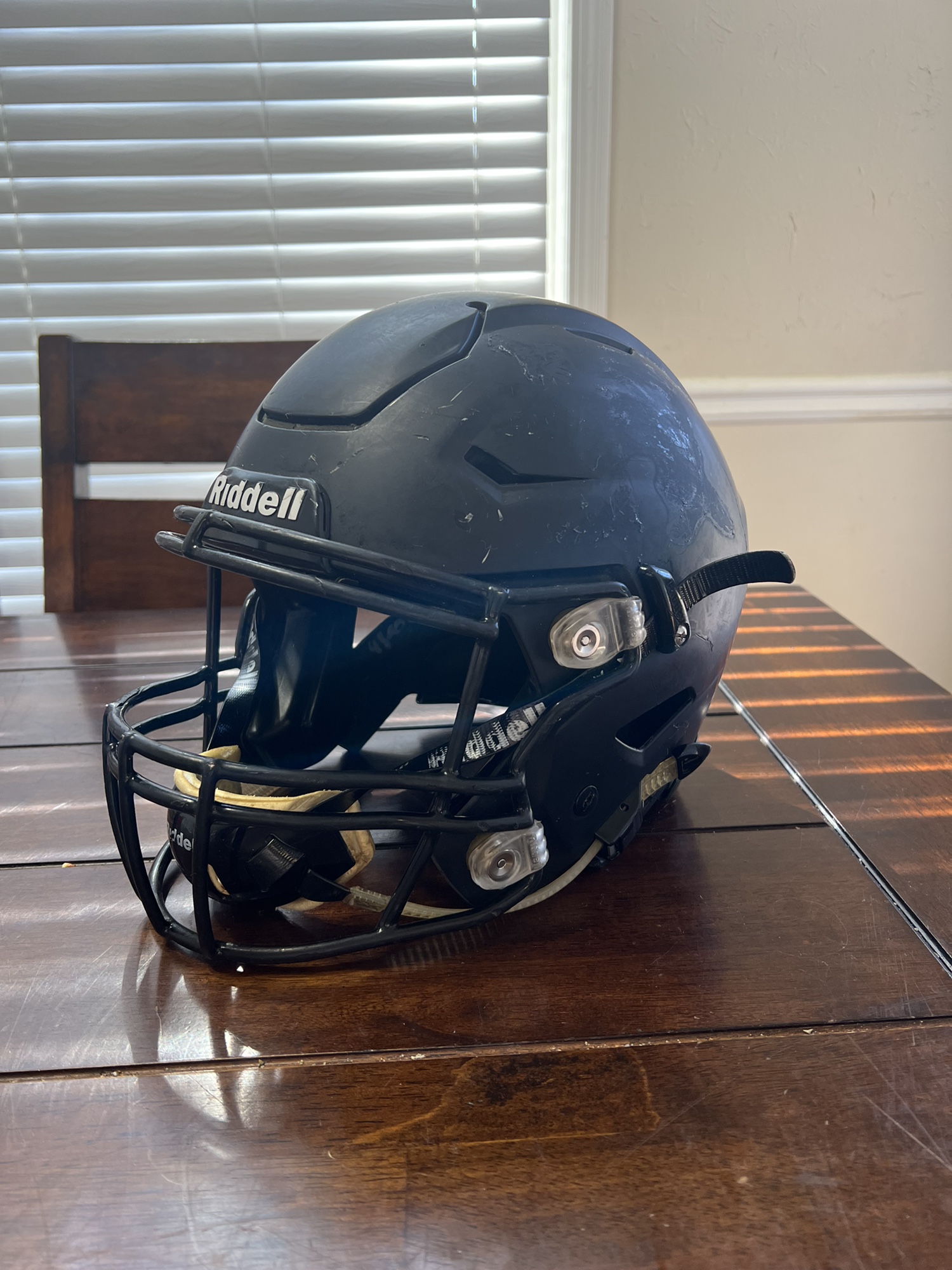 Football Helmet- Riddell SpeedFlex- Large- Matte Black | SidelineSwap