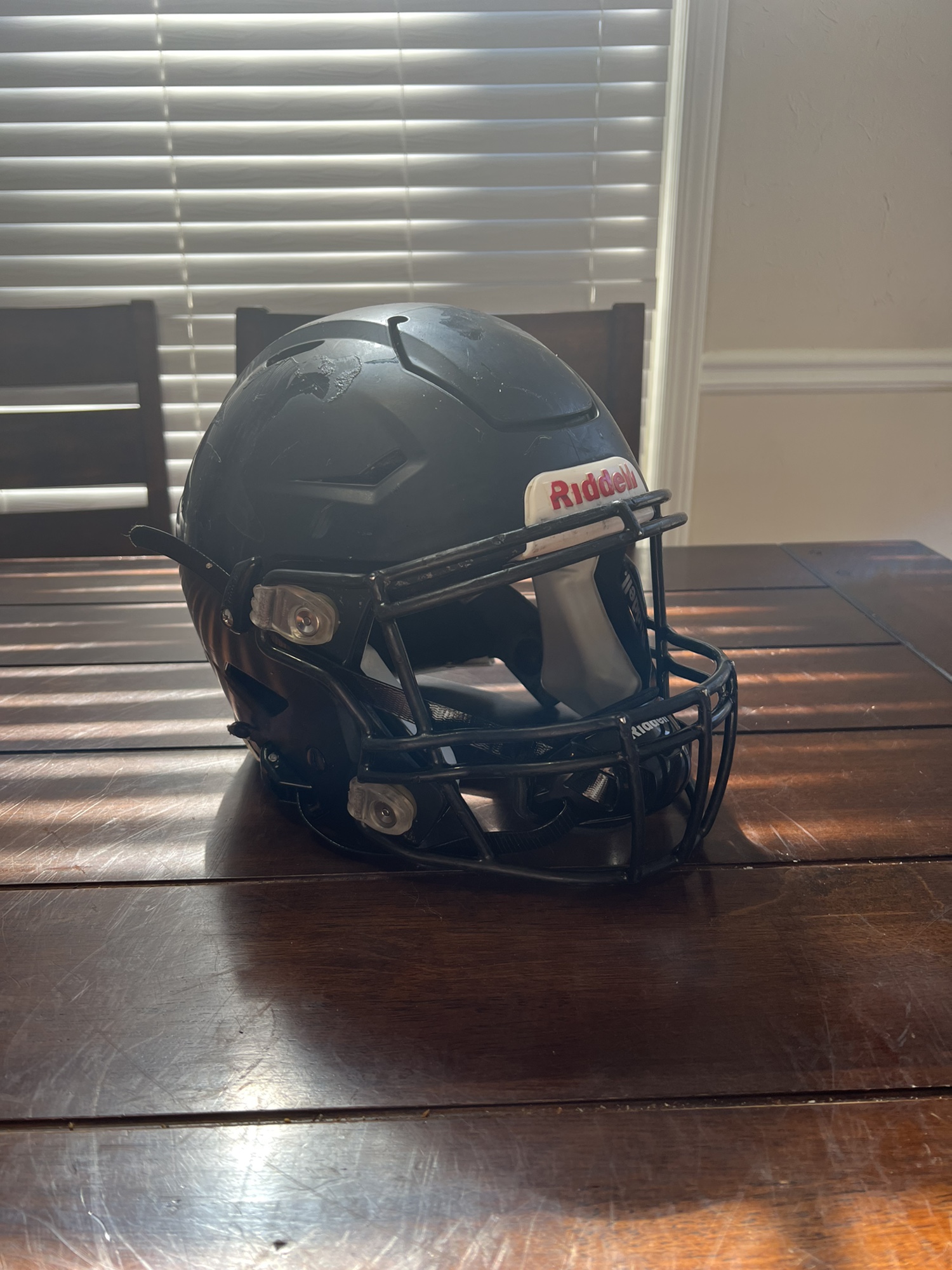 Football Helmet- Riddell SpeedFlex- Large- Matte Black | SidelineSwap