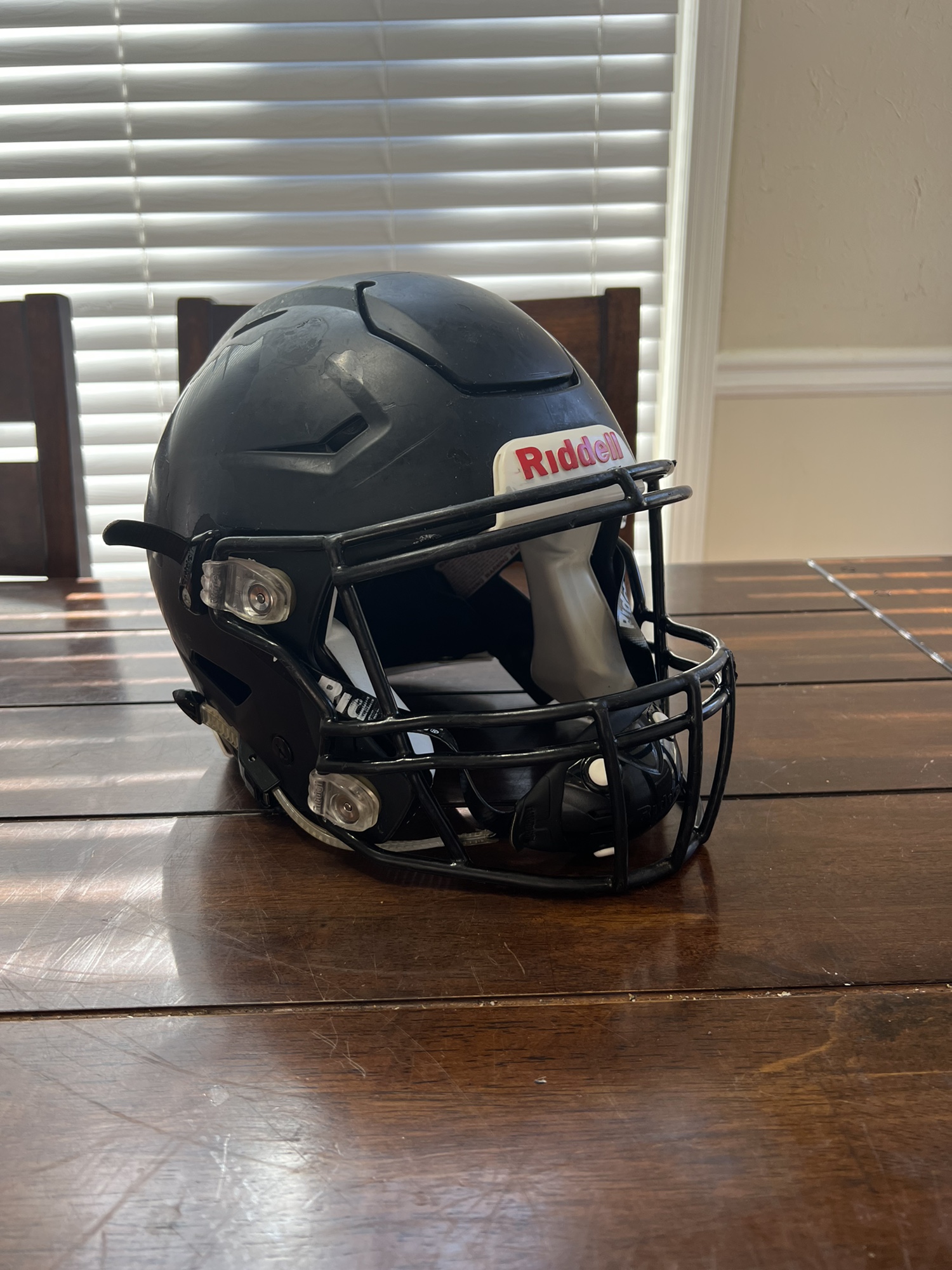 Football Helmet- Riddell SpeedFlex- Medium- Matte Black | SidelineSwap