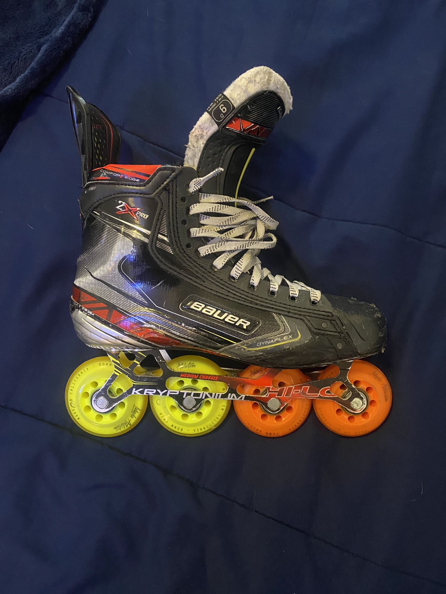 Bauer 2X Pro Roller Hockey Skate - 9D | SidelineSwap