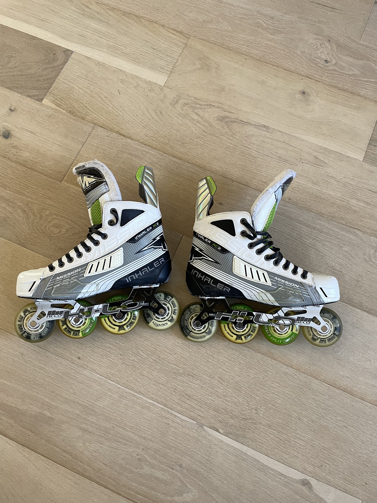Mission Extra Wide Width Size 9 Inhlaler AC2 Inline Skates | SidelineSwap
