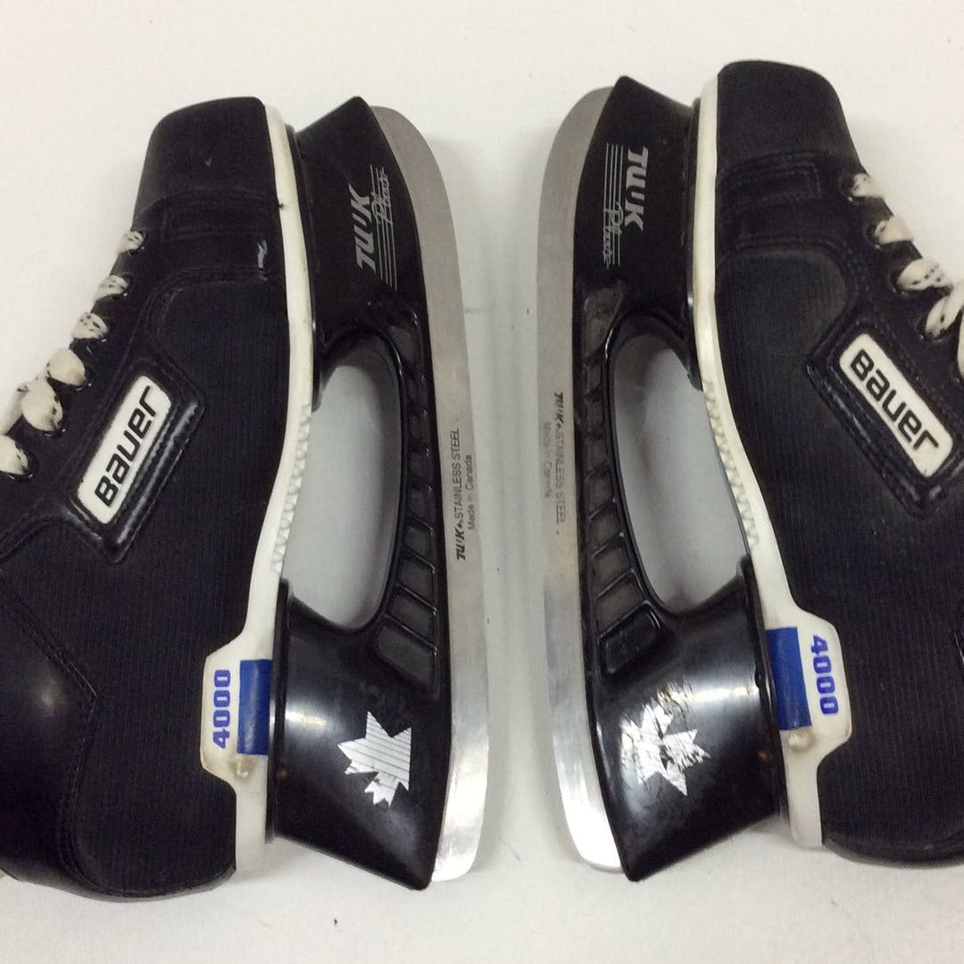Used Bauer Supreme Custom 4000 Senior 8.5 Ice Hockey Skates | SidelineSwap
