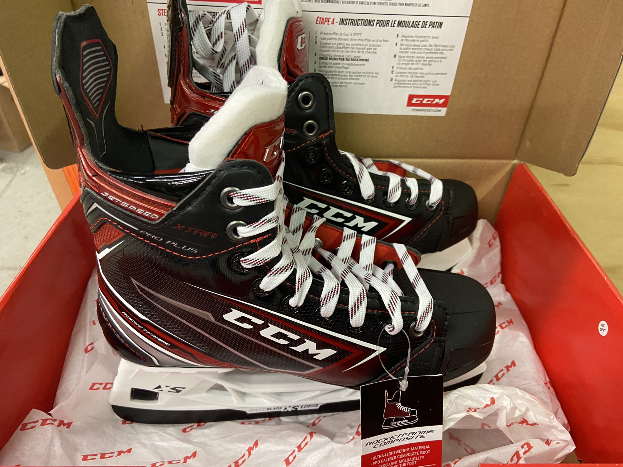 New CCM Xtra Pro Plus Skates 5D | SidelineSwap