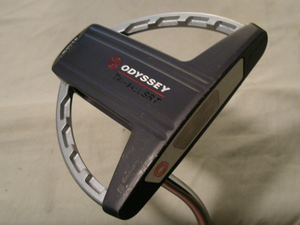 Odyssey White Steel Tri-Ball SRT Putter 35" (Large Mallet) 3ball Golf ...
