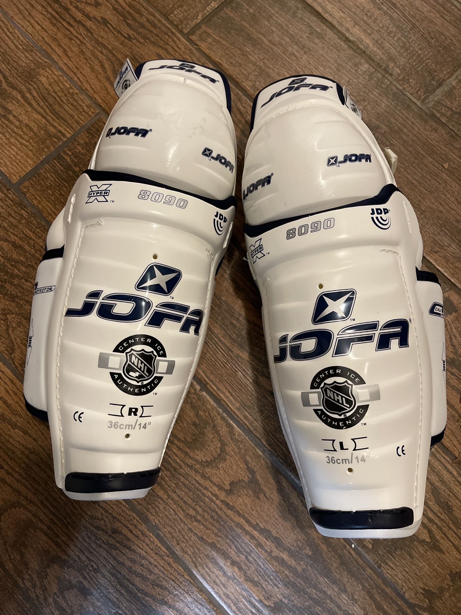 Jofa Pro Stock 8090 Shin Pads 14” | SidelineSwap