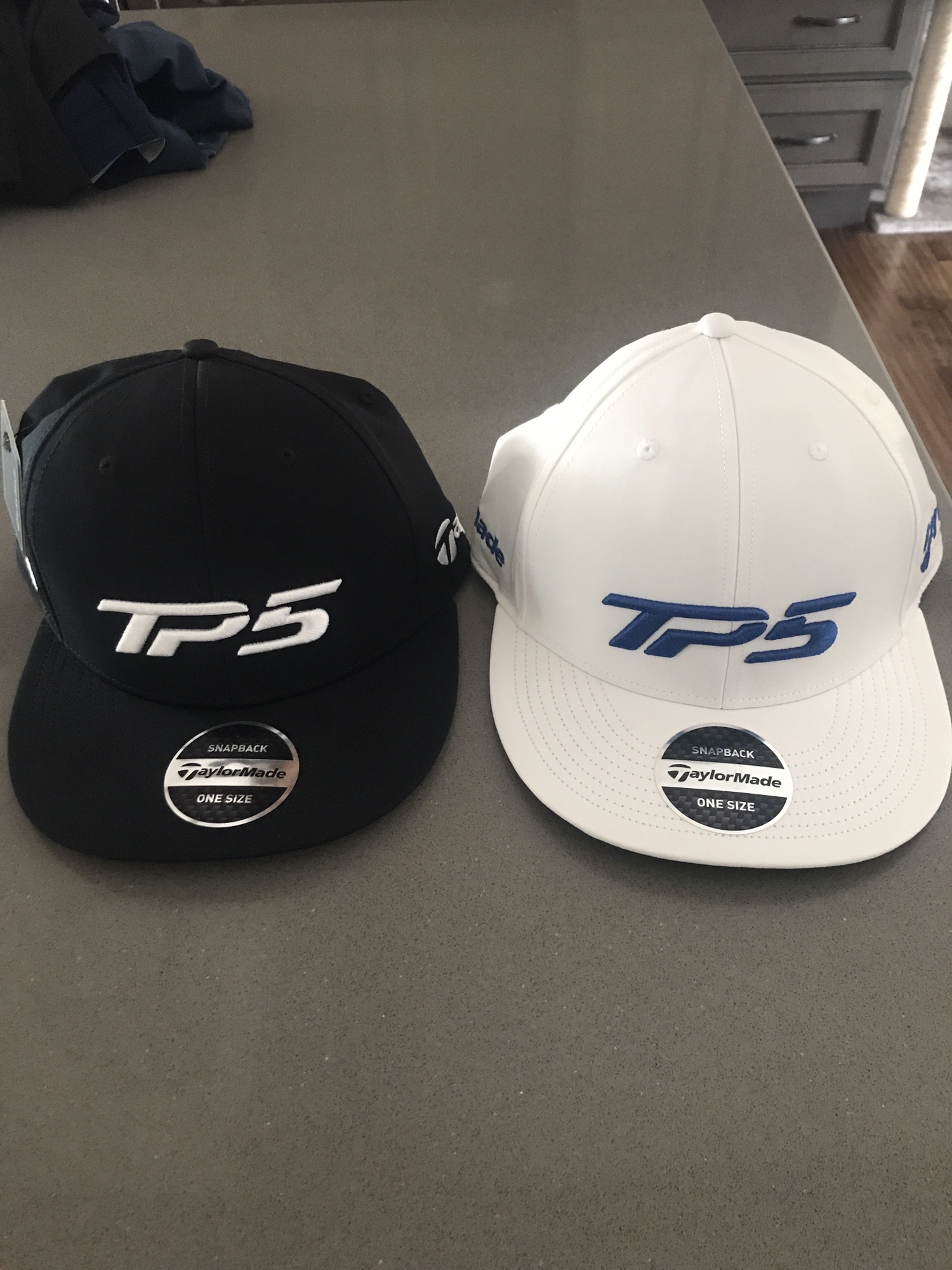 2 Brand New Taylormade TP5 Golf SnapBack Hats | SidelineSwap
