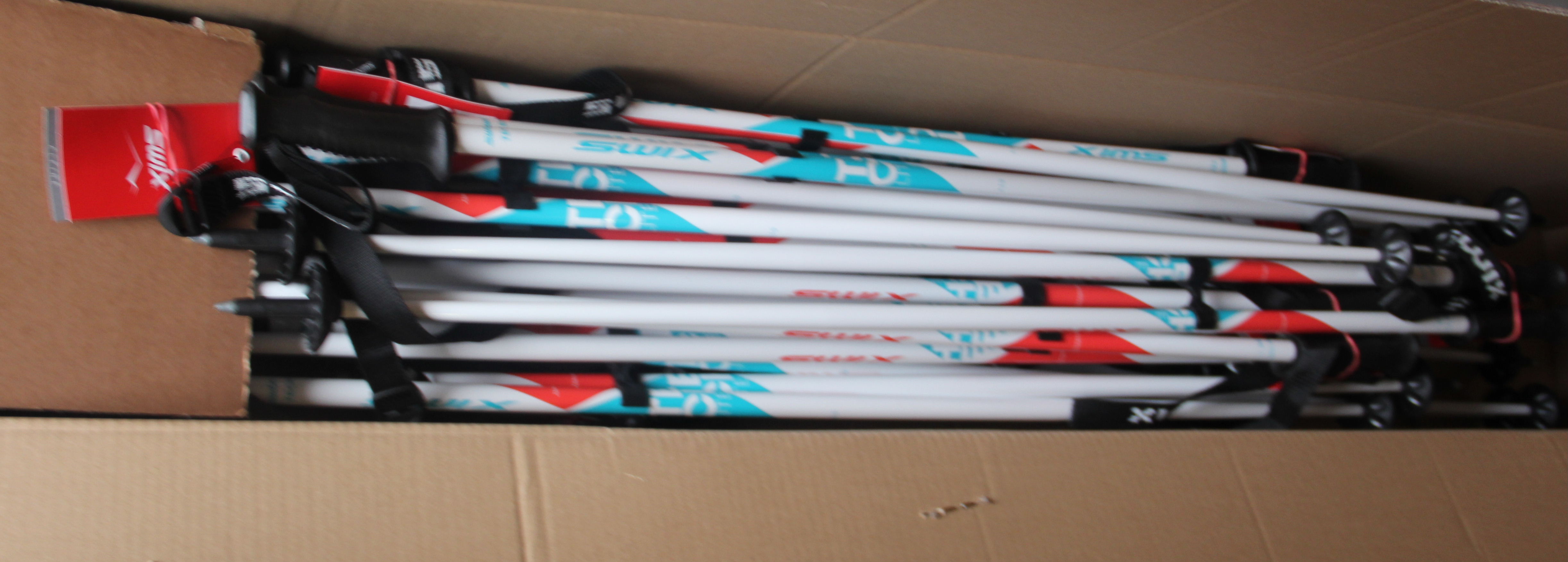 NEW 110cm Swix Techlite ski Poles women Performance Aluminum Ski Poles 2022 Model LOT 10 PAIRS ...