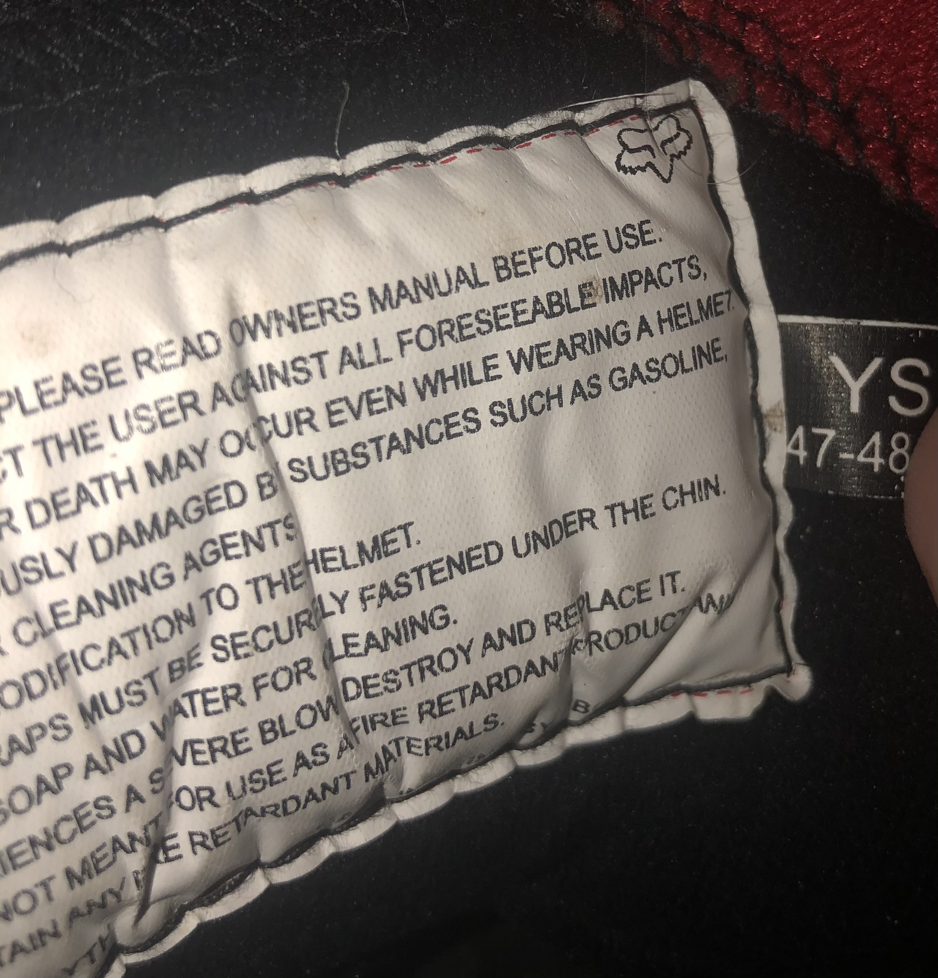 Fox Racing V2 Pilot Victory bike helmet Youth Small | SidelineSwap