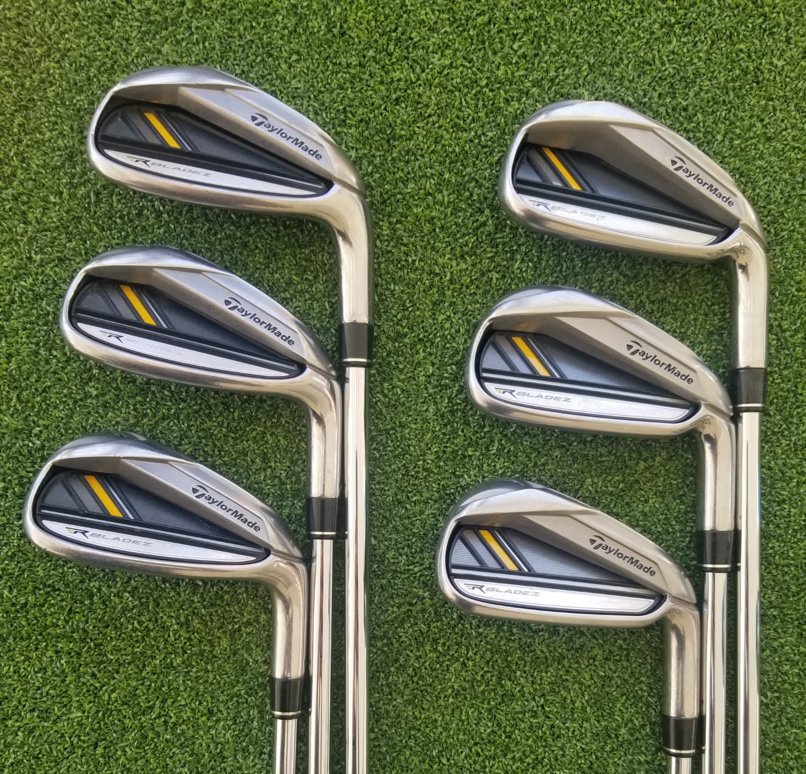 TaylorMade RBladez 5-PW Iron Set, RH, RocketFuel 85g Stiff Steel -Very ...