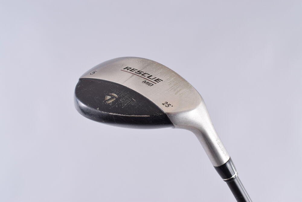 TaylorMade Rescue Mid Hybrid 5 Hybrid RH 25 Deg Ultralite Flex M Shaft ...