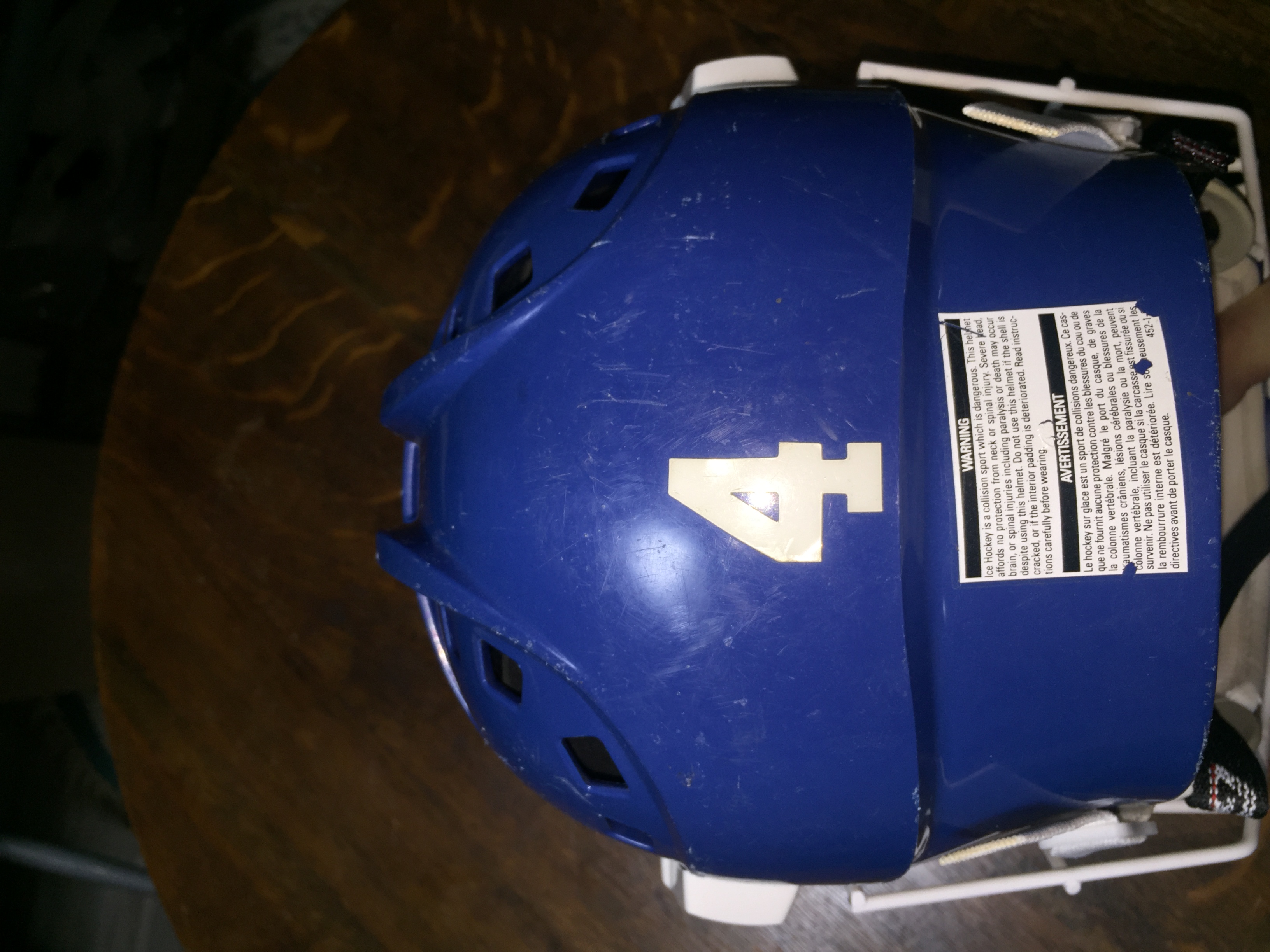 Senior Used Cooper SK 2000 Goalie Mask Pro Stock | SidelineSwap
