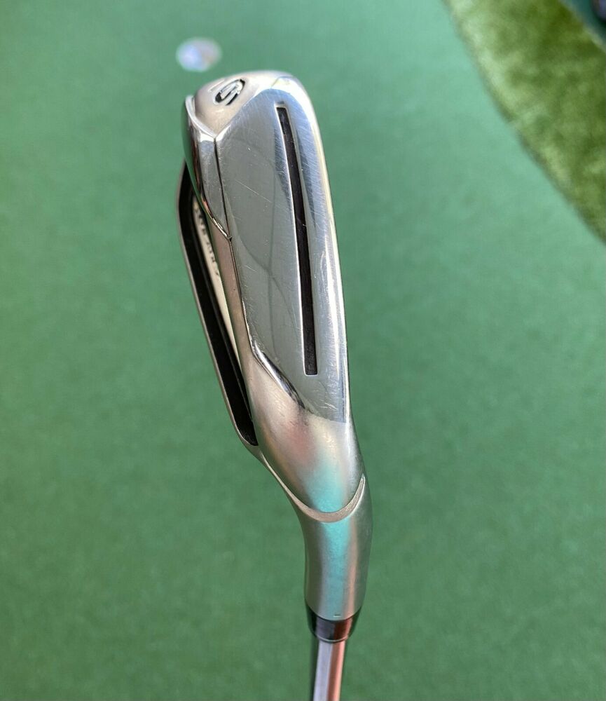 TAYLORMADE R BLADEZ IDIVIDUAL #6 IRON ROCKETFUEL 85G STEEL REGULAR GOLF ...